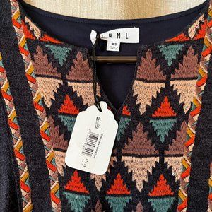 THML | Dresses | Boho Embroidered Thml Dress | Poshmark